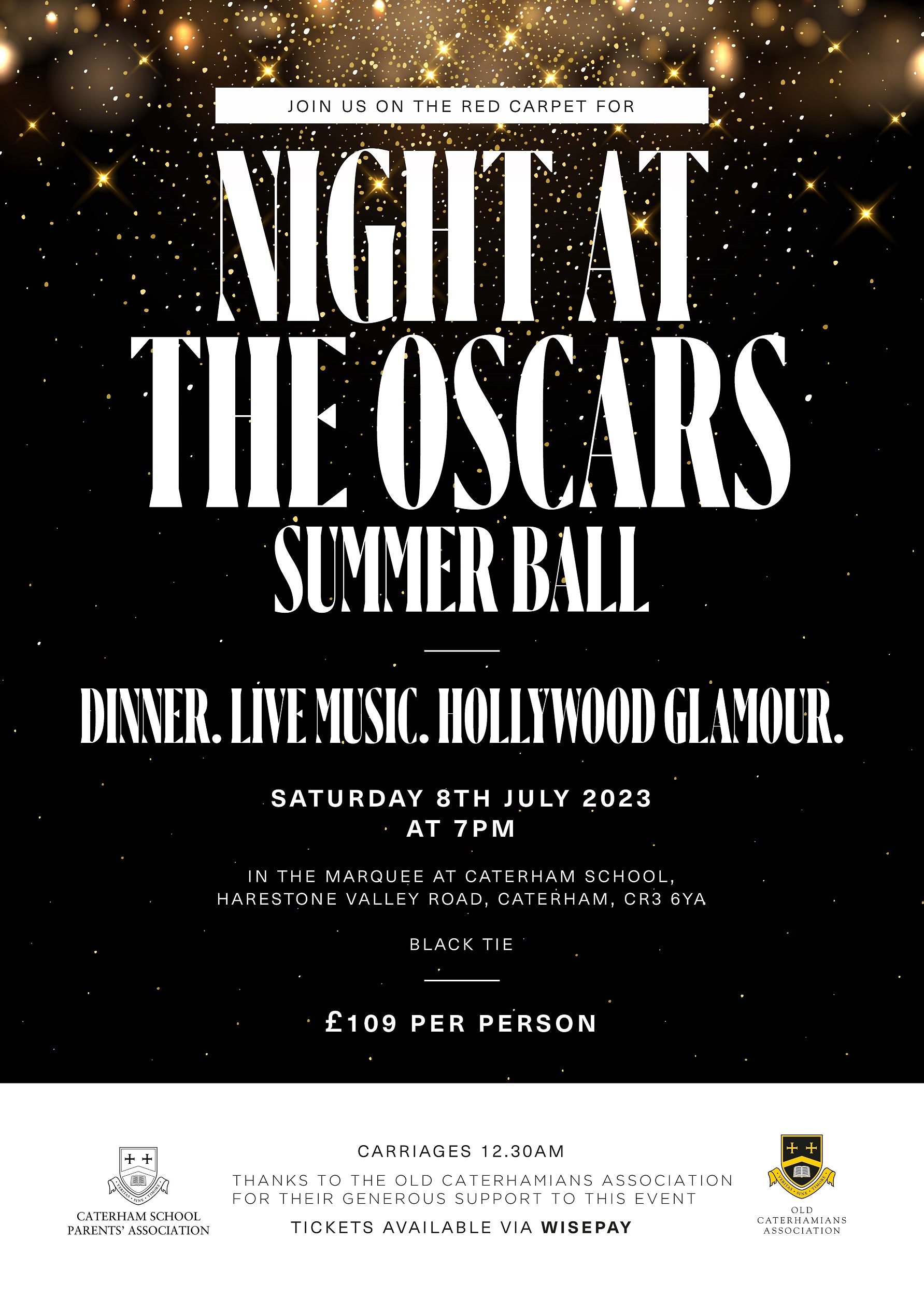 ‘A NIGHT AT THE OSCARS’ SUMMER BALL – The OCA